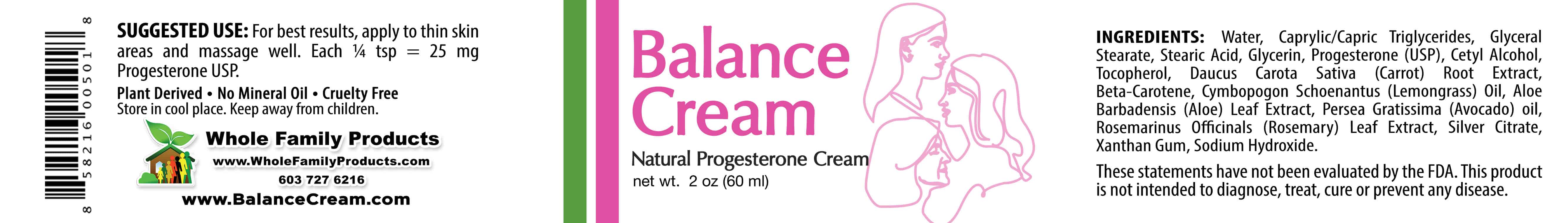 Balance Cream Natural Progesterone: Best Progesterone Cream For ...