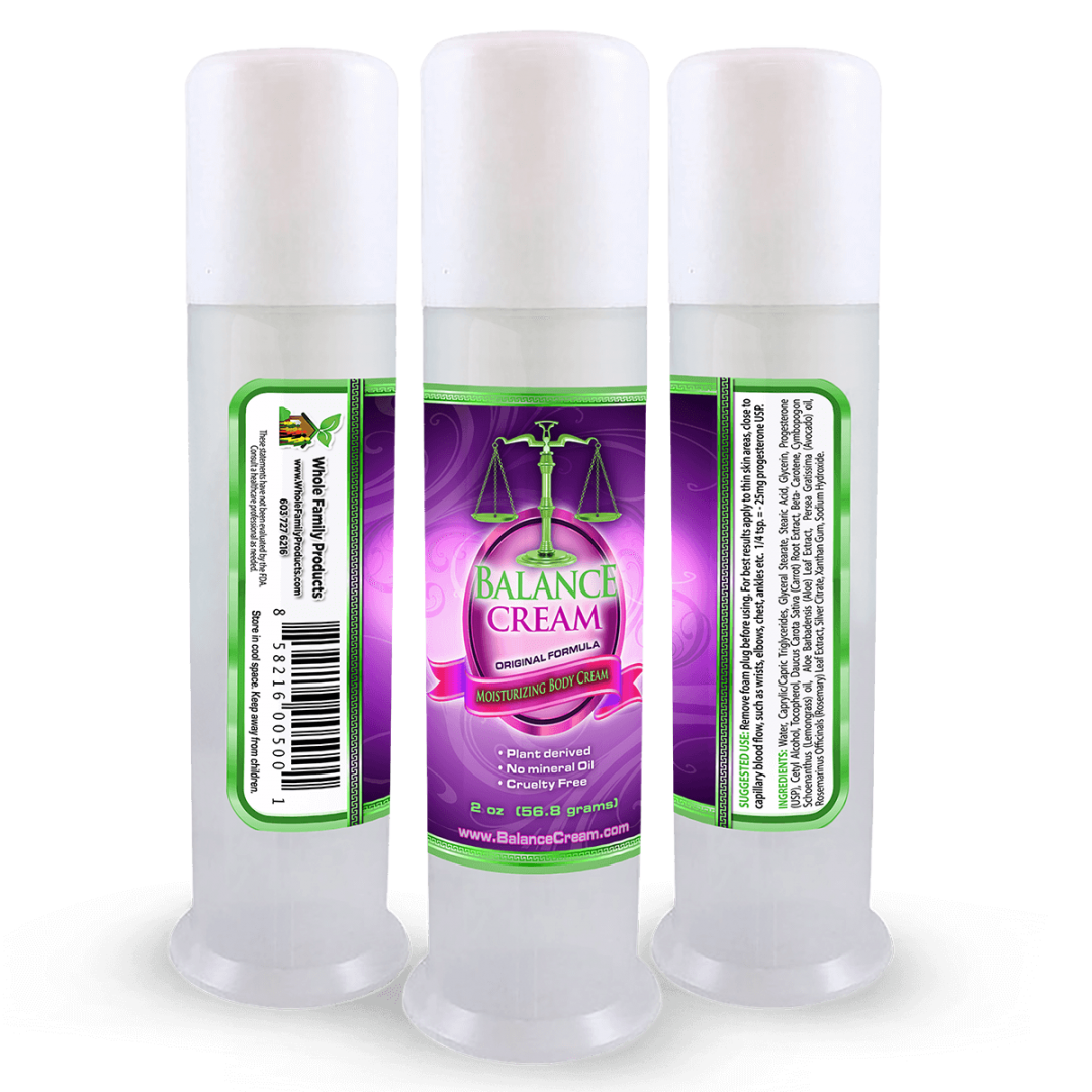 Balance Cream Natural Progesterone: Best Progesterone Cream For ...