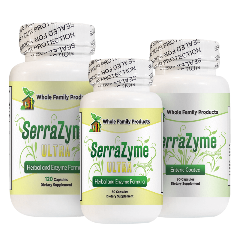 Systemic Enzyme Therapy; Supplements for Inflammation: SerraZyme Ultra