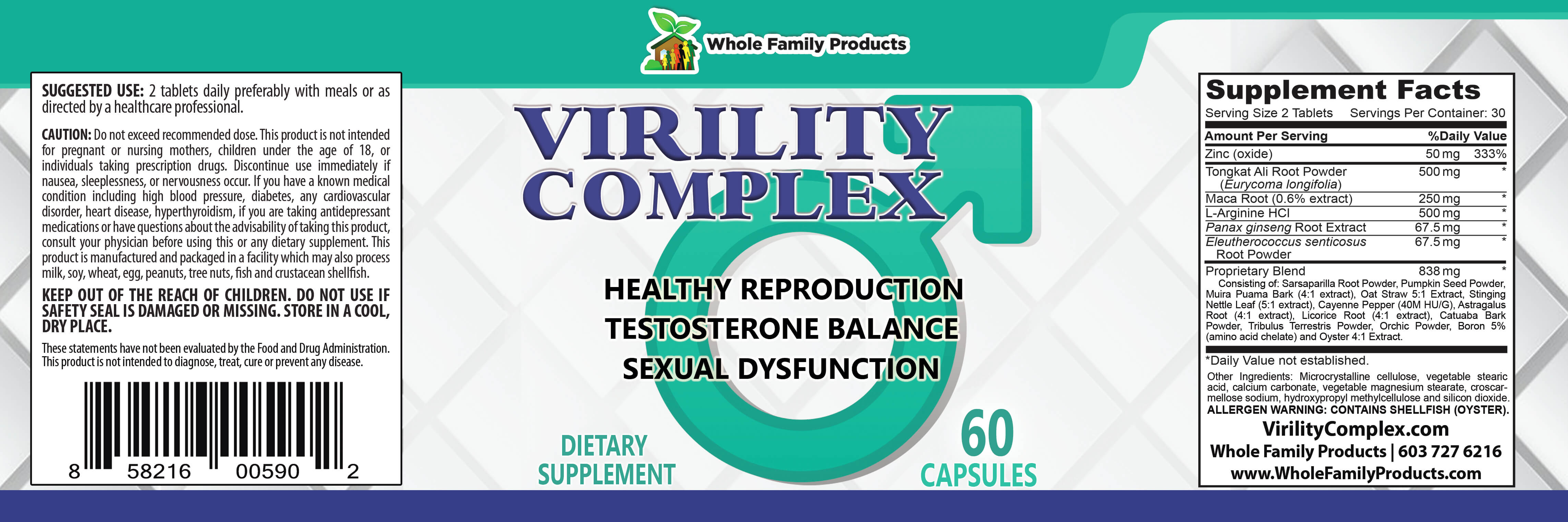 Best Natural Testosterone Booster Supplement: Virility Complex
